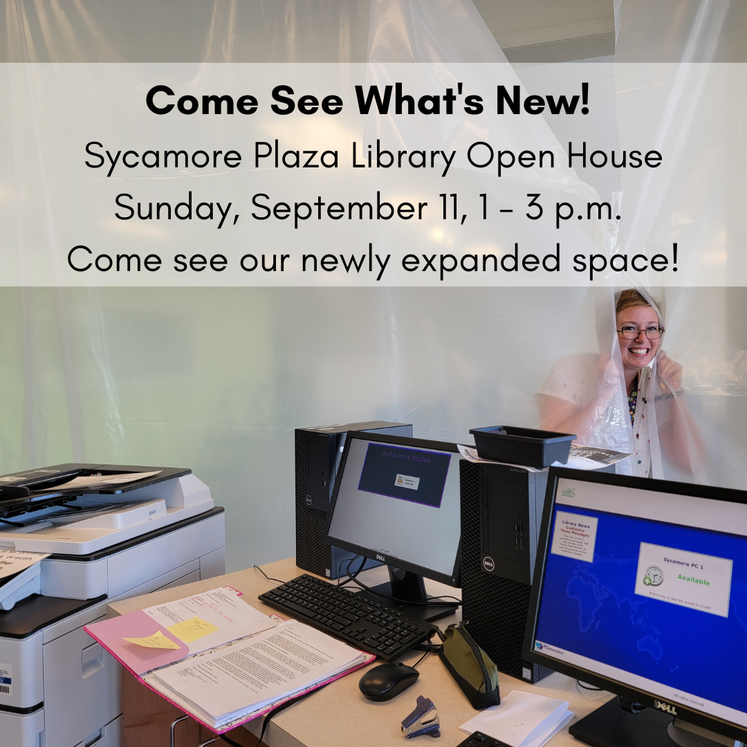 Sycamore Plaza Library Officially to Open Expanded Space on September ...